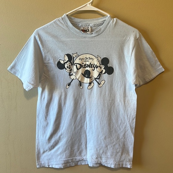 Vintage | Tops | Vintage 5s Mickey Mouse Sigma Chi Derby Disney T Shirt ...